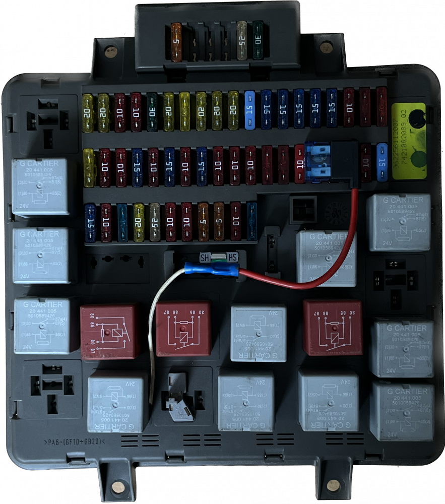 DAF LF FUSE BOARD - 7421082089